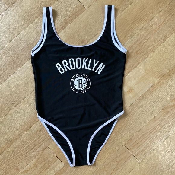 NBA | Swim | Brooklyn Nba Team One Piece | Poshmark